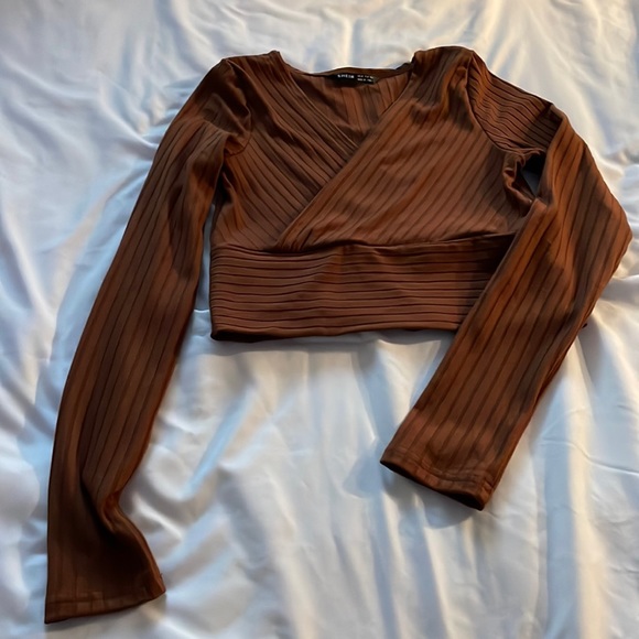 SHEIN | Tops | Shein Basic Crop Top | Poshmark